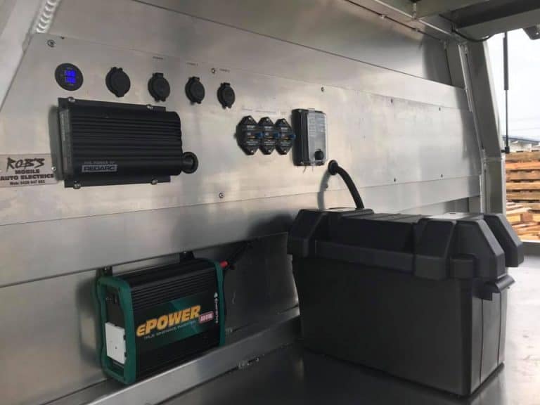 Recent Custom Canopy Wiring Setup - Robs Mobile Auto Electrics