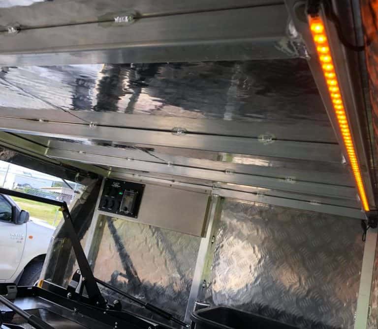 All Rounder Package - Custom Made Canopy Wiring Panel - Robs Mobile ...